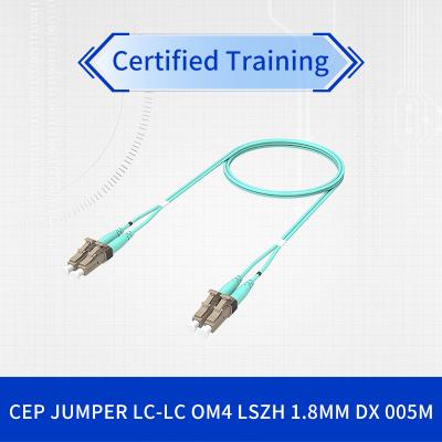 China CommScope OM4 LC Duplex Fiber Patch Cord - Intelligent Connectivity for Demanding Networks for sale