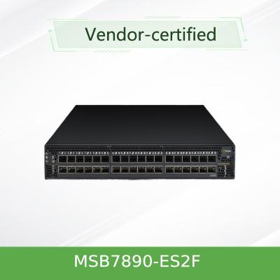 China NVIDIA Mellanox MSB7890-ES2F 100G InfiniBand Switch 36-Port 7.2Tb/s Unmanaged Switch with P2C Airflow UFM Ready for sale