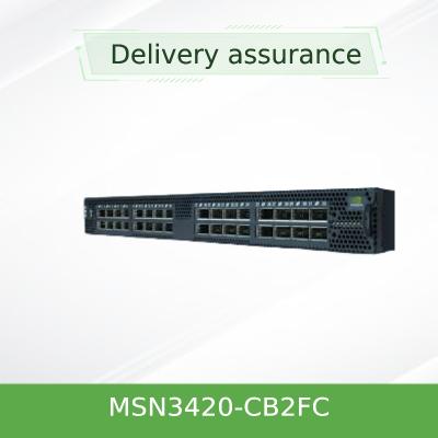 China NVIDIA Spectrum SN3420 MSN3420-CB2FC – 48-Port 25GbE & 12-Port 100GbE Top-of-Rack Switch with Cumulus Linux for sale