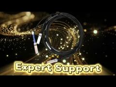 Mellanox cable MFP7E10-N050 MPO-12/APC to MPO-12/APC Multimode Optical Fiber Cable