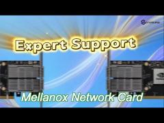 edr/100gbe vpi network adapter card mellanox 100gbe nic mcx556a-edat connectx-5 qsfp28