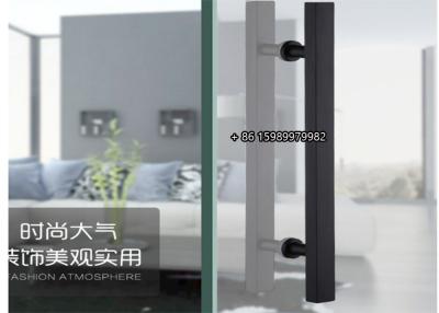 Cina La porta di vetro di acciaio inossidabile del bagno tratta l'estetica Wearproof resistente alla corrosione in vendita