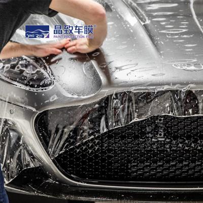 Cina Rimovibile in PVC trasparente Auto Wrap autoadesivo resistente ai graffi in vendita