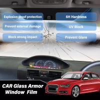 China 4 Mil PET Car Windshield Protection Film 90% VLT UV Proof Anti Shatter Glass Safety Security 1.22x30M for sale