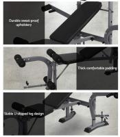 China Hot Selling Exercise Weight Bench Multi Function Weightlifting Bench Press for sale