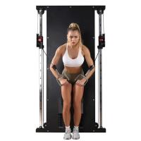 China Wholesale Strength Gym Trainer Multi Pulley System Wall Mounted Cable Crossover Single Double Side Cable Machine for sale