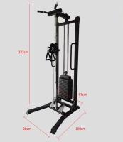 China High Quality Single Dual Adjustable Pulley System Cable Crossover Machine With Weight Stack for sale