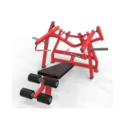 China Commercial Gym Equipment Plate Load Building Chest Press Machine Plate Loaded Machine for sale