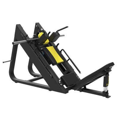 China Gym Fitness Equipment Reverse Pedal Machine Plate Loaded Leg Press Hack Squat Machine for sale