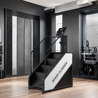 China 2025 Wholesales Hot Selling Cardio Gym Fitness Equipment Stair Climbing Machine Stepper Running Climber Stair Master Machine for sale