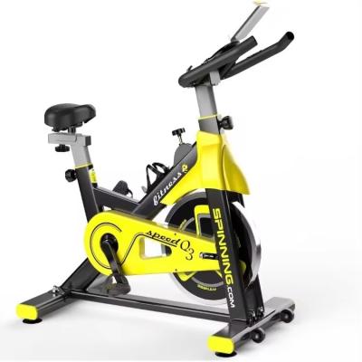 China Custom Home Fitness Aerobic Exercise Training Indoor Mute Belt Drive Spin Exercise Bike 6kg Flywheel Spinning Bike for sale