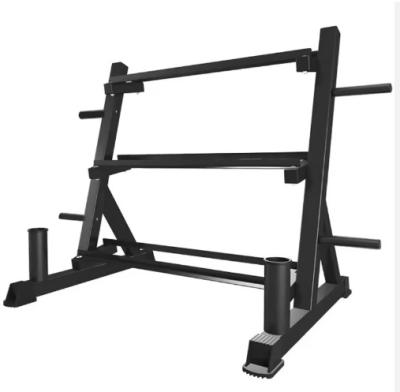 China Three-layer Dumbbell Rack Hexagonal Adjustable Dumbbell Rack for Home Fitness Equipment Storage Rack for sale