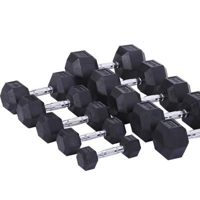 China 2.5kg-50kg / 5-100lbs Hexagonal Dumbbell Set Hex Dumbbells for sale