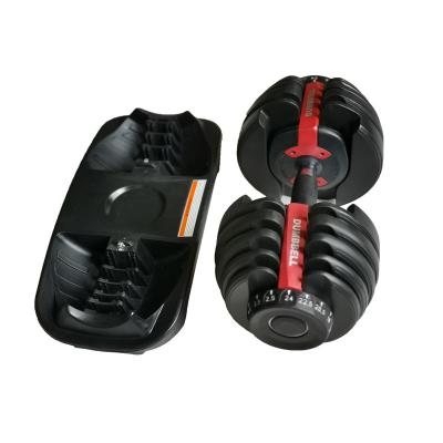 China Adjustable Dumbbell Set Cast Iron Women's Adjustable Dumbbell Low Weight 12.5lbs for sale