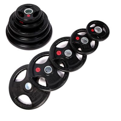China Wholesale Pumper Plates Gym Fitness Workout Accessories Rubber Grip Barbell Plate Weight Plates for sale