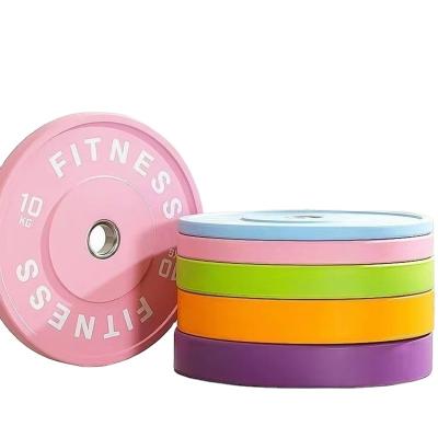 China Weight Plates for Dumbbell Cast Iron Painted Bell Piece  Dumbbell Bumper Plates for sale