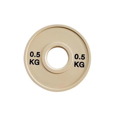 China Gym Wholesale Gym Custom Logo Rubber Fractional Change Weight Plate Polyurethane Fractional Plates for sale