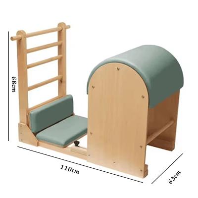 China Custom Wooden Pilates Equipment Reformer Pilates Ladder Barrel Exercises for Studio for sale