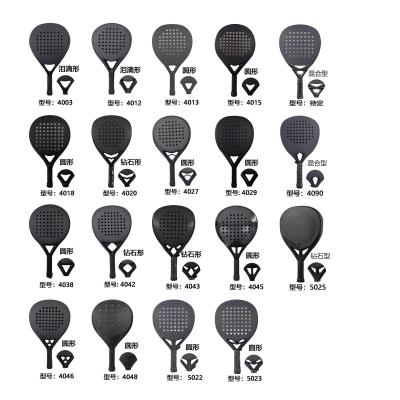 China Top Sell Custom 3K 12K 18K Carbon Fiber Tennis Paddle Racket Racchetta Pala De Eva Foam  Raquet Raqueta Padel for sale