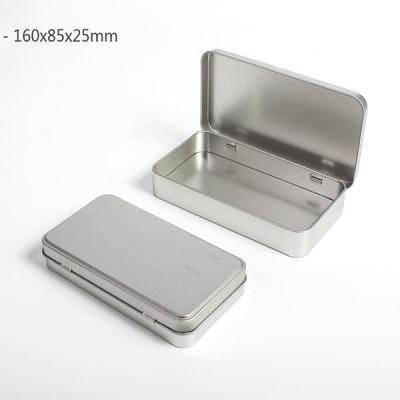 China Het rechthoekige Tin van de Metaalopslag met Deksels, Tin Can Containers Te koop