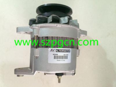 China 4D95 engine alternator for PC60-7 excavator 600-821-6120 for sale