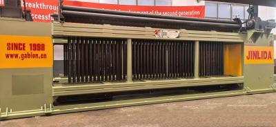 China Fabricação de malha de caixa gabião de alta qualidade / Máquina automática de fabricação de rede de gabião Fabricada na China à venda