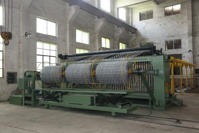 Cina Controllo automatico 22kw dello SpA di larghezza 4300mm della macchina della rete metallica del gabbione in vendita