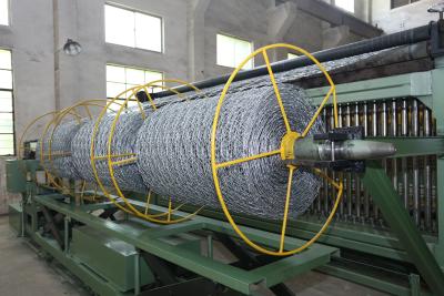 Cina Controllo automatico 22kw dello SpA di larghezza 4300mm della macchina della rete metallica del gabbione in vendita