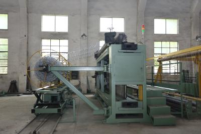 Cina Controllo automatico 22kw dello SpA di larghezza 4300mm della macchina della rete metallica del gabbione in vendita