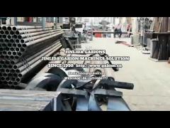 PLC Controle 4300mm Gabion-Machine galvaniseerde 80*100mm Gabion Mand voor Grondbehoud