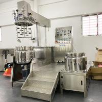 China Versatile Vacuum Emulsifying Mixer Machine Electric Steam Heating for sale