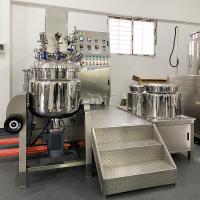 China Versatile Vacuum Emulsifying Mixer Machine Electric Steam Heating for sale