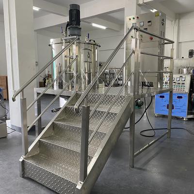 China Máquina de mistura de líquidos de detergente de 100L-5000L Máquina de mistura de homogeneização de camada única à venda