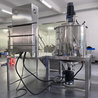 China Máquina de mistura de líquidos de detergente de 100L-5000L Máquina de mistura de homogeneização de camada única à venda