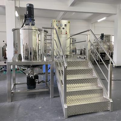 China Máquina de mistura de líquidos de detergente de 100L-5000L Máquina de mistura de homogeneização de camada única à venda