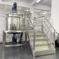 China Movable Detergent Liquid Mixer Machine Automatic Jacketed Mixing Vessel for sale