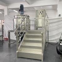 China Movable Detergent Liquid Mixer Machine Automatic Jacketed Mixing Vessel for sale