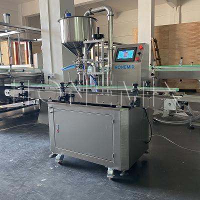 China Máquina automática de enchimento de creme de cabeça única 110V / 220V 50Hz para preenchimento de gel de chuveiro à venda