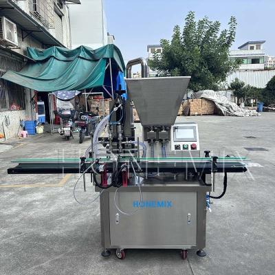 Cina Automatica pompa di ingranaggi lozione da bagno due teste macchina di riempimento materiale di alimentazione pneumatico in vendita