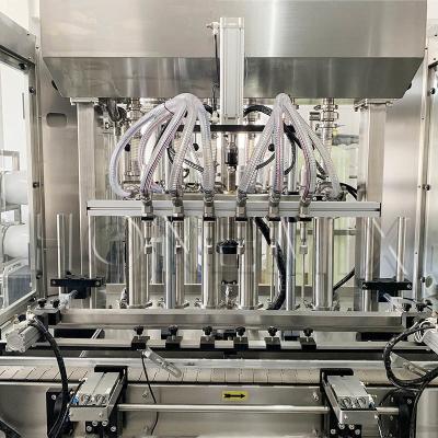 中国 自動食品級シエメンズHMI 多頭ピストンジャムペスト詰め機 販売のため