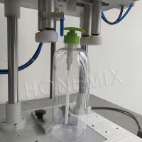 China 80W Semi Automatic Spray Bottle Capping Machine 220V / 50Hz Voltage for sale