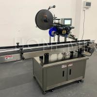 China Top Plane Sticker Labeling Machine 2KW Customized For Jar Bottle for sale