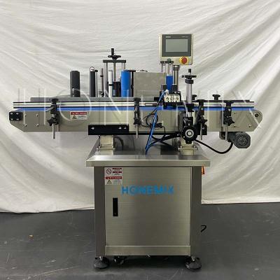 Cina Macchina di etichettatura automatica per adesivi verticali personalizzata per bottiglie rotonde in vendita