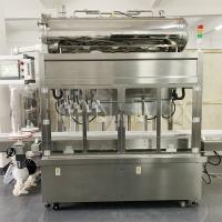 China Four Head Cream Filling Machine Tracking Servo Piston Capping Machine for sale
