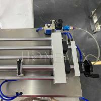 China Cosmetics Two Head Filling Machine Piston Horizontal Filling Machine CE for sale