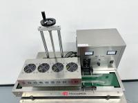 China Horizontal Aluminum Foil Sealing Machine For Bottles Cap for sale