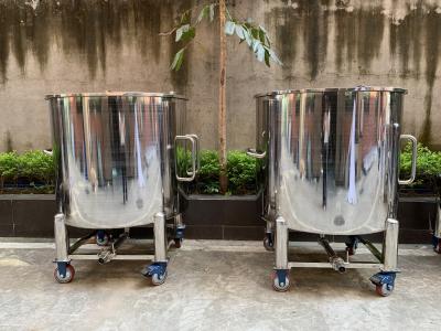 Cina Serbatoio sanitario per impianti di depurazione idrica in acciaio inossidabile Serbatoio di stoccaggio a doppio coperchio in vendita