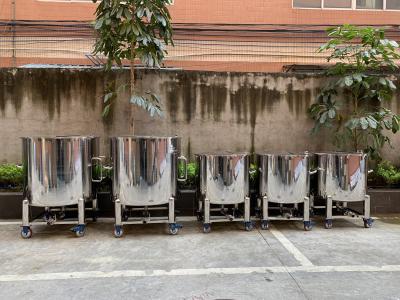 Cina Serbatoio sanitario per impianti di depurazione idrica in acciaio inossidabile Serbatoio di stoccaggio a doppio coperchio in vendita