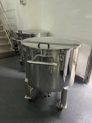 Cina Serbatoio sanitario per impianti di depurazione idrica in acciaio inossidabile Serbatoio di stoccaggio a doppio coperchio in vendita