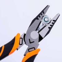 China 8inch High Leverage Combination Pliers DIN ANSI Combination Hand Tools for sale
